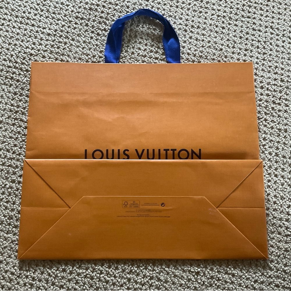 Authentic Louis Vuitton Box, Bag And Ribbon. - Gem